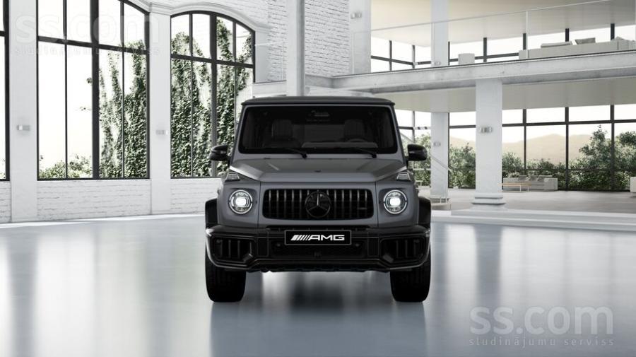 Pelēks Mercedes-Benz G63 AMG 2025 Rīga, ar dzinēja tilpumu 4.00 L un nobraukumu 4 tūkst. km par 259900 €, foto 3 vietnē AUTOMOTO.COM.LV