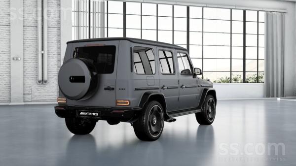 Pelēks Mercedes-Benz G63 AMG 2025 Rīga, ar dzinēja tilpumu 4.00 L un nobraukumu 4 tūkst. km par 259900 €, foto 4 vietnē AUTOMOTO.COM.LV