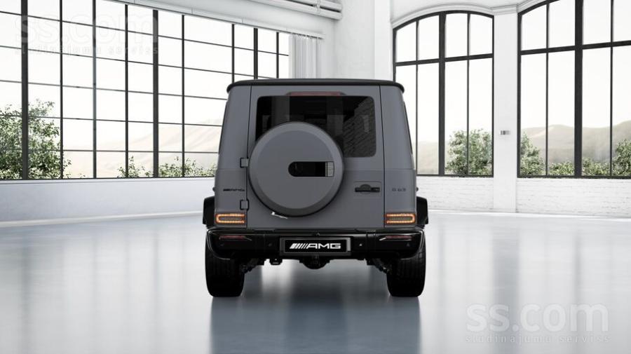 Pelēks Mercedes-Benz G63 AMG 2025 Rīga, ar dzinēja tilpumu 4.00 L un nobraukumu 4 tūkst. km par 259900 €, foto 6 vietnē AUTOMOTO.COM.LV