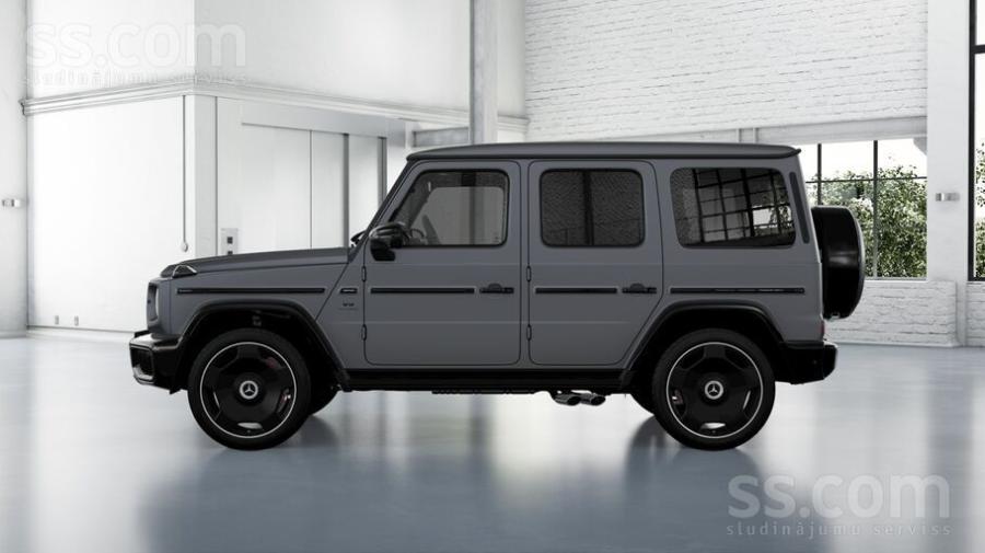 Pelēks Mercedes-Benz G63 AMG 2025 Rīga, ar dzinēja tilpumu 4.00 L un nobraukumu 4 tūkst. km par 259900 €, foto 7 vietnē AUTOMOTO.COM.LV