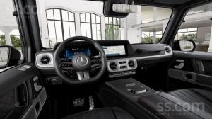 Pelēks Mercedes-Benz G63 AMG 2025 Rīga, ar dzinēja tilpumu 4.00 L un nobraukumu 4 tūkst. km par 259900 €, foto 8 vietnē AUTOMOTO.COM.LV