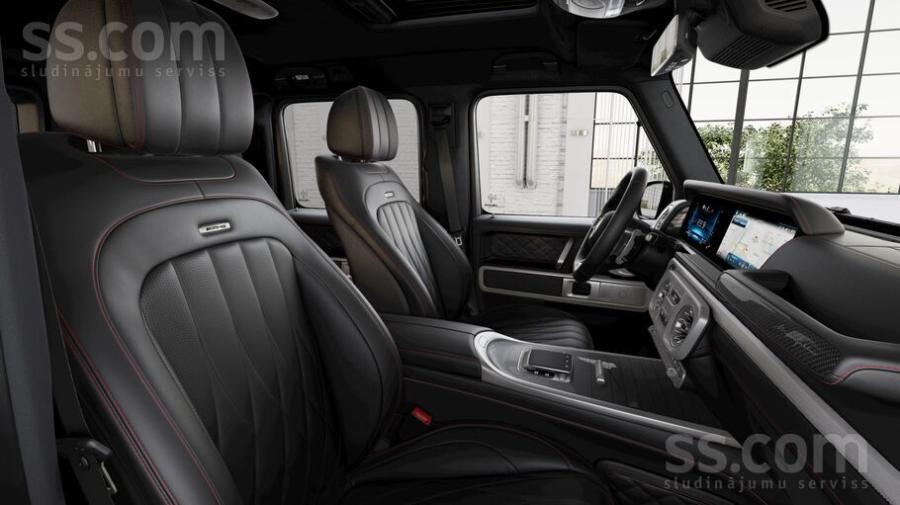 Pelēks Mercedes-Benz G63 AMG 2025 Rīga, ar dzinēja tilpumu 4.00 L un nobraukumu 4 tūkst. km par 259900 €, foto 9 vietnē AUTOMOTO.COM.LV
