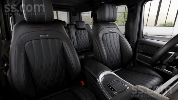 Pelēks Mercedes-Benz G63 AMG 2025 Rīga, ar dzinēja tilpumu 4.00 L un nobraukumu 4 tūkst. km par 259900 €, foto 10 vietnē AUTOMOTO.COM.LV