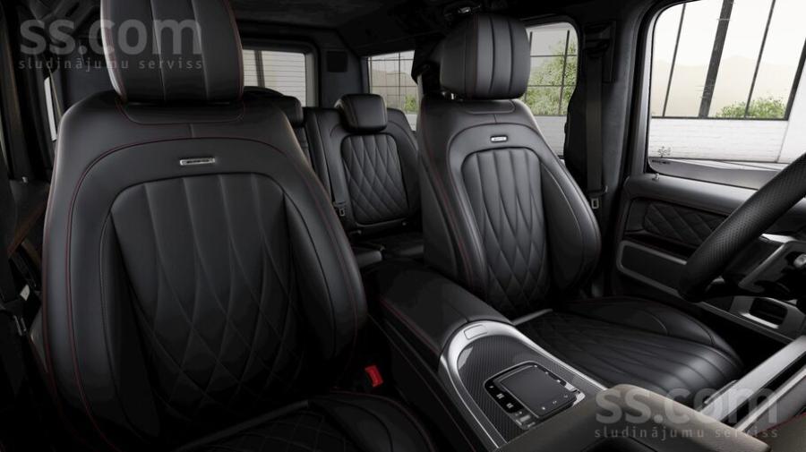 Pelēks Mercedes-Benz G63 AMG 2025 Rīga, ar dzinēja tilpumu 4.00 L un nobraukumu 4 tūkst. km par 259900 €, foto 11 vietnē AUTOMOTO.COM.LV