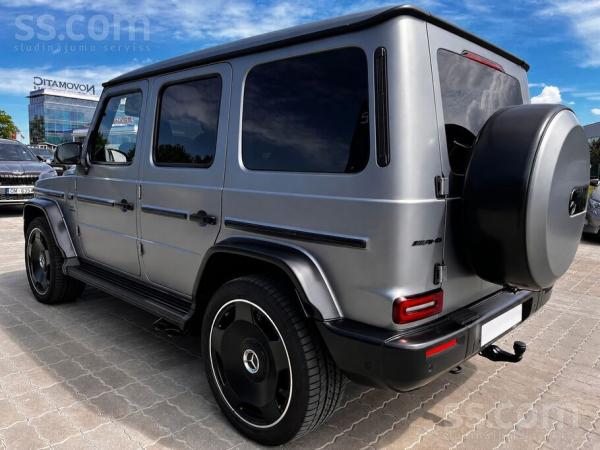 Grey Mercedes-Benz G63 AMG 2025 in Liepaja, with an engine capacity of 4.00 L and mileage of 6 thousand km for 245000 €, photo 3 on AUTOMOTO.COM.LV