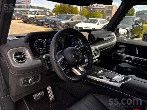 Grey Mercedes-Benz G63 AMG 2025 in Liepaja, with an engine capacity of 4.00 L and mileage of 6 thousand km for 245000 €, photo 8 on AUTOMOTO.COM.LV