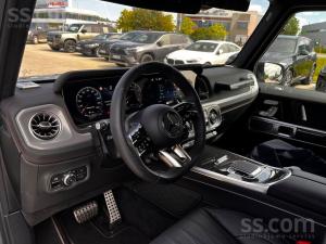 Grey Mercedes-Benz G63 AMG 2025 in Liepaja, with an engine capacity of 4.00 L and mileage of 6 thousand km for 245000 €, photo 9 on AUTOMOTO.COM.LV