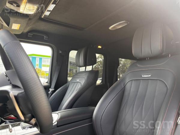 Grey Mercedes-Benz G63 AMG 2025 in Liepaja, with an engine capacity of 4.00 L and mileage of 6 thousand km for 245000 €, photo 9 on AUTOMOTO.COM.LV