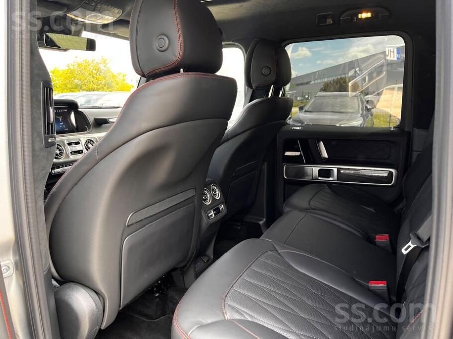 Grey Mercedes-Benz G63 AMG 2025 in Liepaja, with an engine capacity of 4.00 L and mileage of 6 thousand km for 245000 €, photo 11 on AUTOMOTO.COM.LV