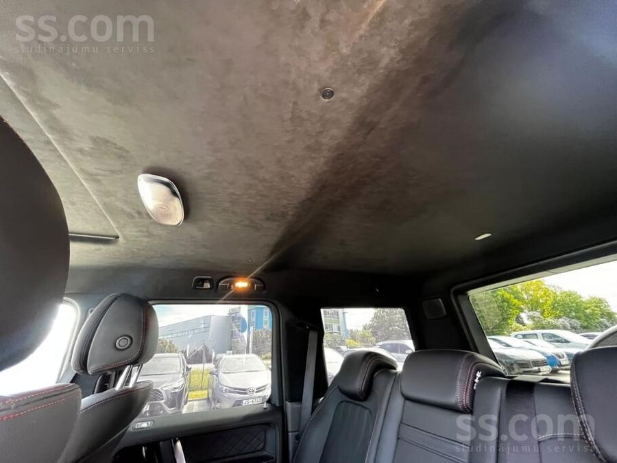 Grey Mercedes-Benz G63 AMG 2025 in Liepaja, with an engine capacity of 4.00 L and mileage of 6 thousand km for 245000 €, photo 12 on AUTOMOTO.COM.LV