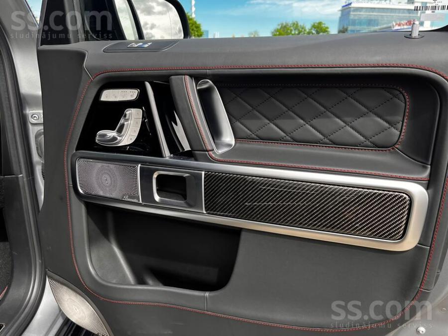 Grey Mercedes-Benz G63 AMG 2025 in Liepaja, with an engine capacity of 4.00 L and mileage of 6 thousand km for 245000 €, photo 19 on AUTOMOTO.COM.LV