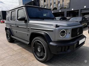 Grey Mercedes-Benz G63 AMG 2025 in Liepaja, with an engine capacity of 4.00 L and mileage of 8 thousand km for 242000 €, photo 3 on AUTOMOTO.COM.LV