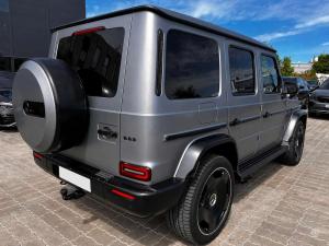 Grey Mercedes-Benz G63 AMG 2025 in Liepaja, with an engine capacity of 4.00 L and mileage of 8 thousand km for 242000 €, photo 4 on AUTOMOTO.COM.LV
