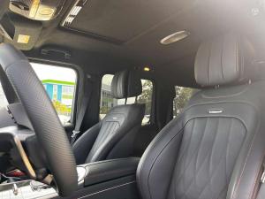 Grey Mercedes-Benz G63 AMG 2025 in Liepaja, with an engine capacity of 4.00 L and mileage of 8 thousand km for 242000 €, photo 10 on AUTOMOTO.COM.LV