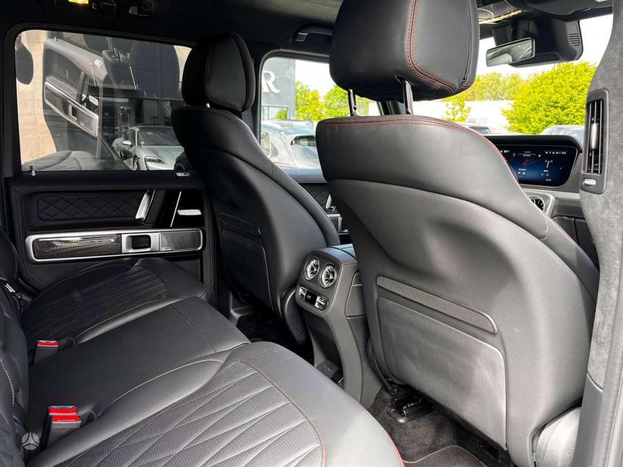 Grey Mercedes-Benz G63 AMG 2025 in Liepaja, with an engine capacity of 4.00 L and mileage of 8 thousand km for 242000 €, photo 15 on AUTOMOTO.COM.LV