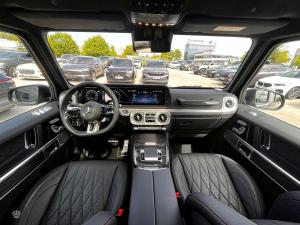 Grey Mercedes-Benz G63 AMG 2025 in Liepaja, with an engine capacity of 4.00 L and mileage of 8 thousand km for 242000 €, photo 17 on AUTOMOTO.COM.LV