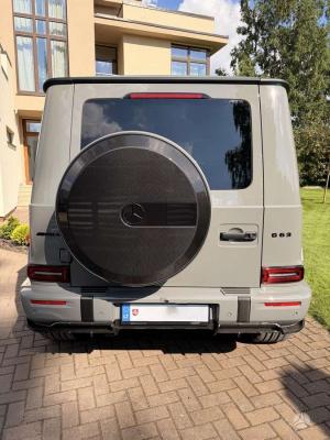 Grey Mercedes-Benz G63 AMG 2026 in Riga, with an engine capacity of 0.00 L and mileage of 4 thousand km for 278300 €, photo 6 on AUTOMOTO.COM.LV