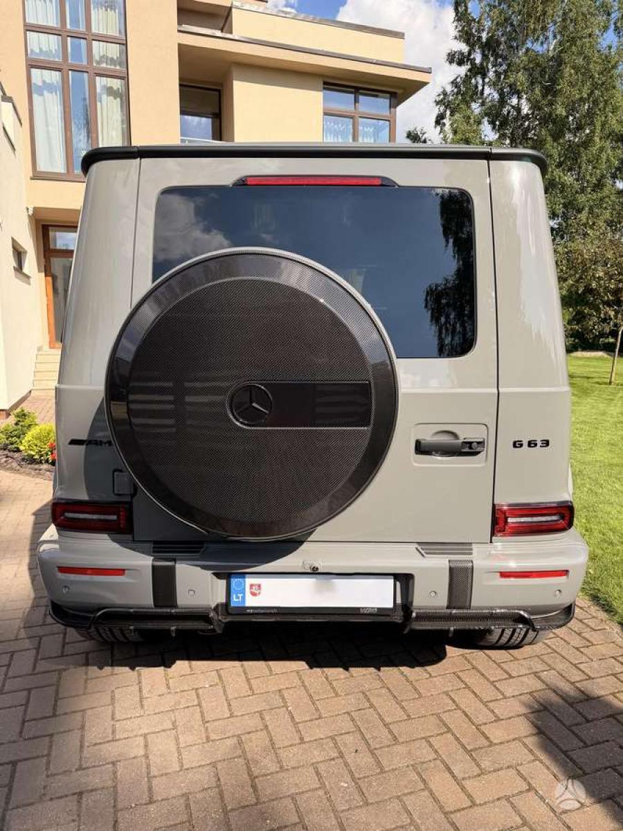 Grey Mercedes-Benz G63 AMG 2026 in Riga, with an engine capacity of 0.00 L and mileage of 4 thousand km for 278300 €, photo 6 on AUTOMOTO.COM.LV