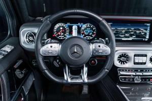 Sarkans Mercedes-Benz G63 AMG 2023 Viļņa, ar dzinēja tilpumu 3.98 L un nobraukumu 27 tūkst. km par 169999 €, foto 26 vietnē AUTOMOTO.COM.LV