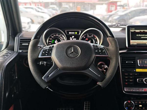 Balts Mercedes-Benz G63 AMG 2014 Viļņa, ar dzinēja tilpumu 5.46 L un nobraukumu 179 tūkst. km par 52000 €, foto 11 vietnē AUTOMOTO.COM.LV