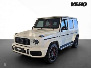 White Mercedes-Benz G63 AMG 2021 in Klaipeda, with an engine capacity of 3.98 L and mileage of 41 thousand km for 170000 €, photo  on AUTOMOTO.COM.LV