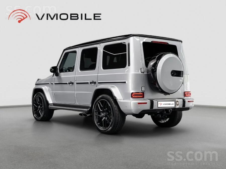 Balts Mercedes-Benz G63 AMG 2024 Rīga, ar dzinēja tilpumu 4.00 L un nobraukumu 37 tūkst. km par 179990 €, foto 3 vietnē AUTOMOTO.COM.LV