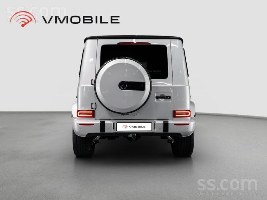 Balts Mercedes-Benz G63 AMG 2024 Rīga, ar dzinēja tilpumu 4.00 L un nobraukumu 37 tūkst. km par 179990 €, foto 5 vietnē AUTOMOTO.COM.LV
