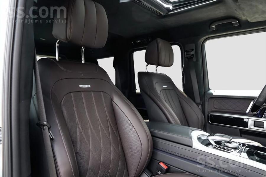 Balts Mercedes-Benz G63 AMG 2024 Rīga, ar dzinēja tilpumu 4.00 L un nobraukumu 37 tūkst. km par 179990 €, foto 7 vietnē AUTOMOTO.COM.LV