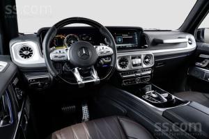 Balts Mercedes-Benz G63 AMG 2024 Rīga, ar dzinēja tilpumu 4.00 L un nobraukumu 37 tūkst. km par 179990 €, foto 8 vietnē AUTOMOTO.COM.LV