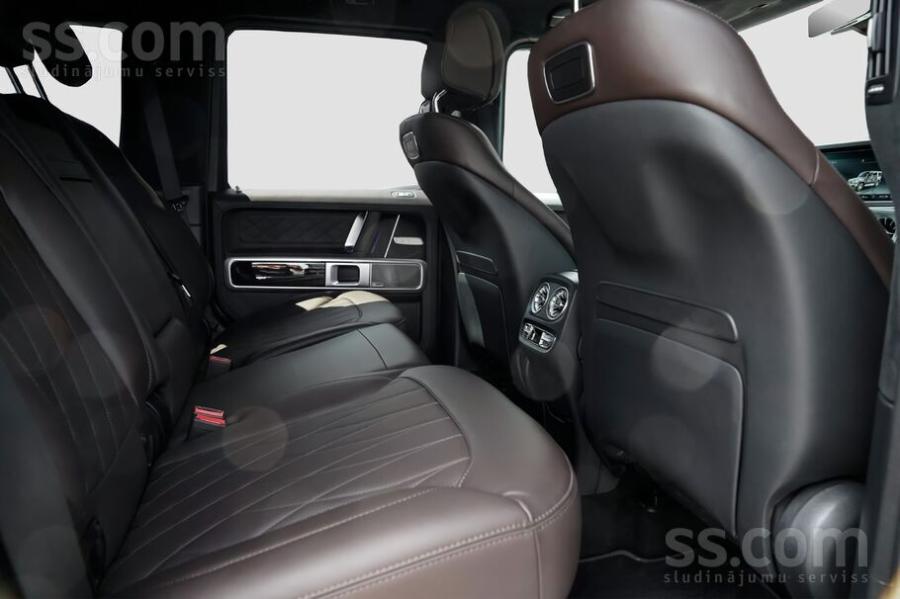 Balts Mercedes-Benz G63 AMG 2024 Rīga, ar dzinēja tilpumu 4.00 L un nobraukumu 37 tūkst. km par 179990 €, foto 12 vietnē AUTOMOTO.COM.LV