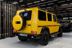 Dzeltens Mercedes-Benz G63 AMG 2016 Rīga, ar dzinēja tilpumu 5.50 L un nobraukumu 32 tūkst. km par 175000 €, foto 10 vietnē AUTOMOTO.COM.LV