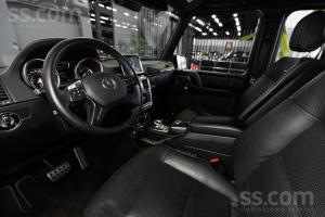 Dzeltens Mercedes-Benz G63 AMG 2016 Rīga, ar dzinēja tilpumu 5.50 L un nobraukumu 32 tūkst. km par 175000 €, foto 27 vietnē AUTOMOTO.COM.LV