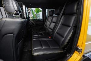 Dzeltens Mercedes-Benz G63 AMG 2016 Rīga, ar dzinēja tilpumu 5.50 L un nobraukumu 32 tūkst. km par 175000 €, foto 29 vietnē AUTOMOTO.COM.LV