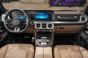 Dzeltens Mercedes-Benz G63 AMG 2025 Rīga, ar dzinēja tilpumu 4.00 L un nobraukumu 9 tūkst. km par 216900 €, foto 12 vietnē AUTOMOTO.COM.LV