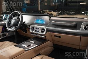 Dzeltens Mercedes-Benz G63 AMG 2025 Rīga, ar dzinēja tilpumu 4.00 L un nobraukumu 9 tūkst. km par 216900 €, foto 13 vietnē AUTOMOTO.COM.LV