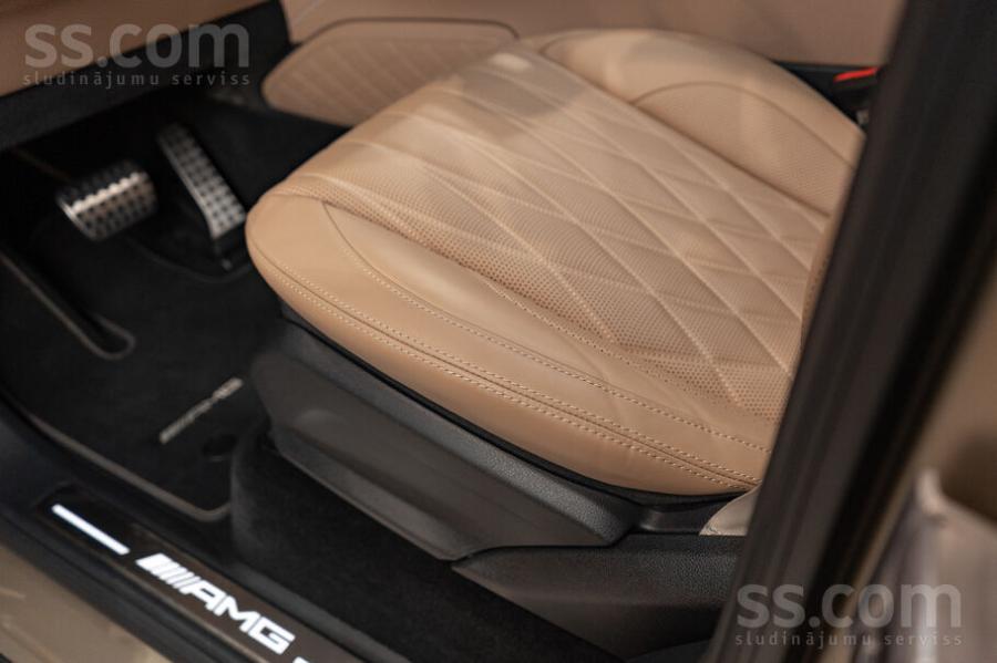 Dzeltens Mercedes-Benz G63 AMG 2025 Rīga, ar dzinēja tilpumu 4.00 L un nobraukumu 9 tūkst. km par 216900 €, foto 18 vietnē AUTOMOTO.COM.LV