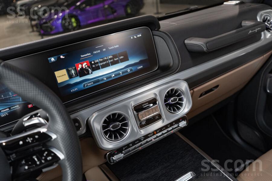 Dzeltens Mercedes-Benz G63 AMG 2025 Rīga, ar dzinēja tilpumu 4.00 L un nobraukumu 9 tūkst. km par 216900 €, foto 26 vietnē AUTOMOTO.COM.LV