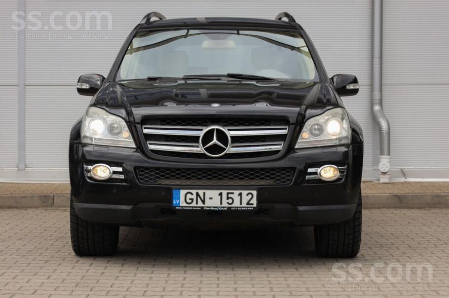Черный Мерседес ГЛ 320 2006 в Рига, объемом двигателя 3.00 л и пробегом 0 тыс. км за 6995 €, фото 3 на AUTOMOTO.COM.LV