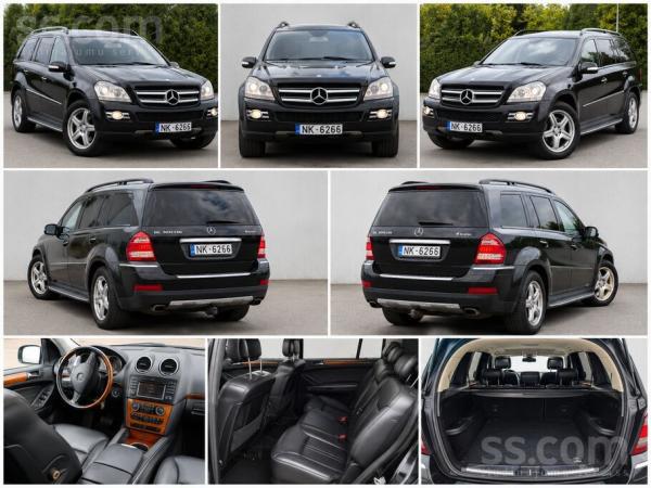 Melns Mercedes-Benz GL 320 2007 Daugavpils, ar dzinēja tilpumu 3.00 L un nobraukumu 473 tūkst. km par 6900 €, foto 3 vietnē AUTOMOTO.COM.LV