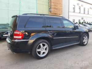 Black Mercedes-Benz GL 320 2007 in Daugavpils, with an engine capacity of 3.00 L and mileage of 0 thousand km for 5900 €, photo 7 on AUTOMOTO.COM.LV