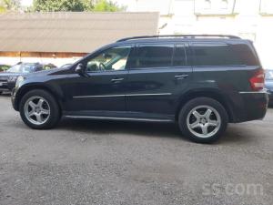 Black Mercedes-Benz GL 320 2007 in Daugavpils, with an engine capacity of 3.00 L and mileage of 0 thousand km for 5900 €, photo 11 on AUTOMOTO.COM.LV