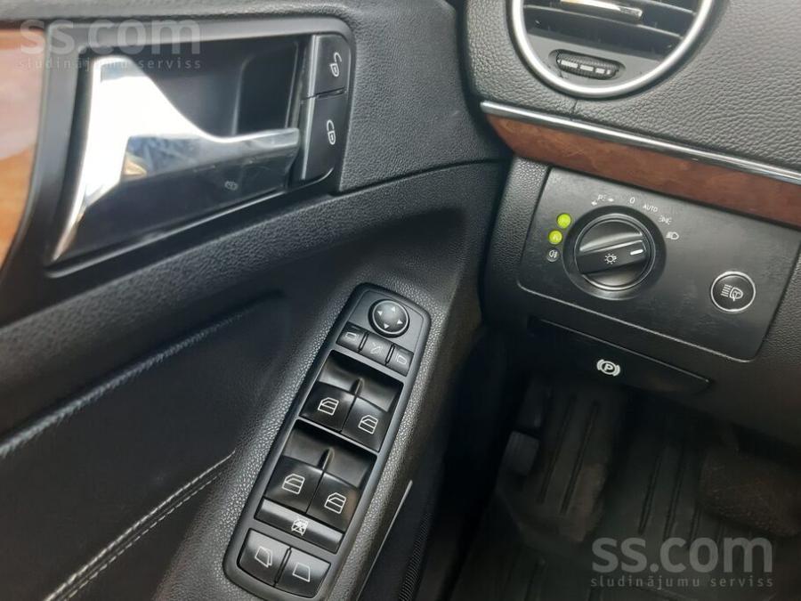Black Mercedes-Benz GL 320 2007 in Daugavpils, with an engine capacity of 3.00 L and mileage of 0 thousand km for 5900 €, photo 14 on AUTOMOTO.COM.LV