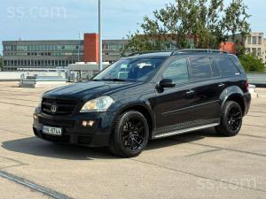 Black Mercedes-Benz GL 320 2007 in Riga, with an engine capacity of 3.00 L and mileage of 345 thousand km for 11980 €, photo  on AUTOMOTO.COM.LV