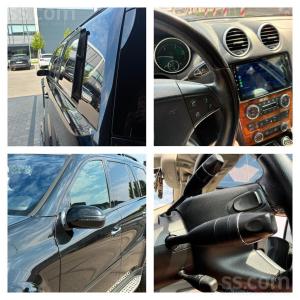 Black Mercedes-Benz GL 320 2007 in Riga, with an engine capacity of 3.00 L and mileage of 345 thousand km for 11980 €, photo 18 on AUTOMOTO.COM.LV