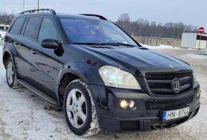 Black Mercedes-Benz GL 320 2007 in Riga, with an engine capacity of 3.00 L and mileage of 345 thousand km for 11980 €, photo 22 on AUTOMOTO.COM.LV