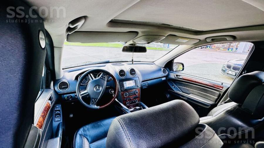 Melns Mercedes-Benz GL 320 2007 Ogre, ar dzinēja tilpumu 3.00 L un nobraukumu 307 tūkst. km par 7700 €, foto 5 vietnē AUTOMOTO.COM.LV