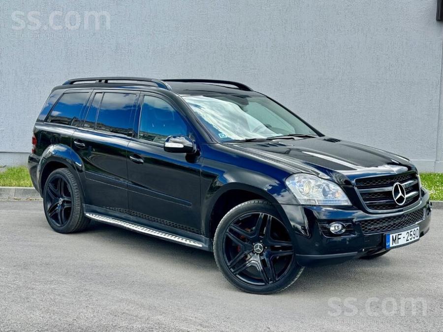 Melns Mercedes-Benz GL 320 2008 Jelgava, ar dzinēja tilpumu 3.00 L un nobraukumu 0 tūkst. km par 7950 €, foto 1 vietnē AUTOMOTO.COM.LV