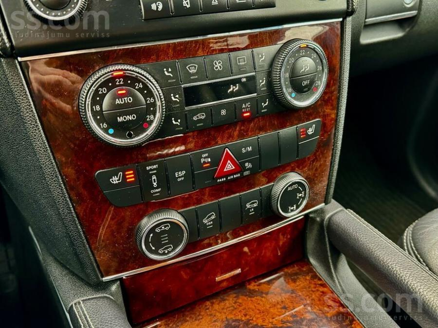 Melns Mercedes-Benz GL 320 2008 Jelgava, ar dzinēja tilpumu 3.00 L un nobraukumu 0 tūkst. km par 7950 €, foto 16 vietnē AUTOMOTO.COM.LV