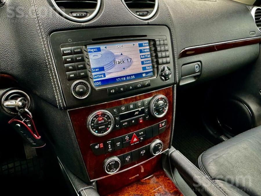 Melns Mercedes-Benz GL 320 2008 Jelgava, ar dzinēja tilpumu 3.00 L un nobraukumu 0 tūkst. km par 7950 €, foto 17 vietnē AUTOMOTO.COM.LV
