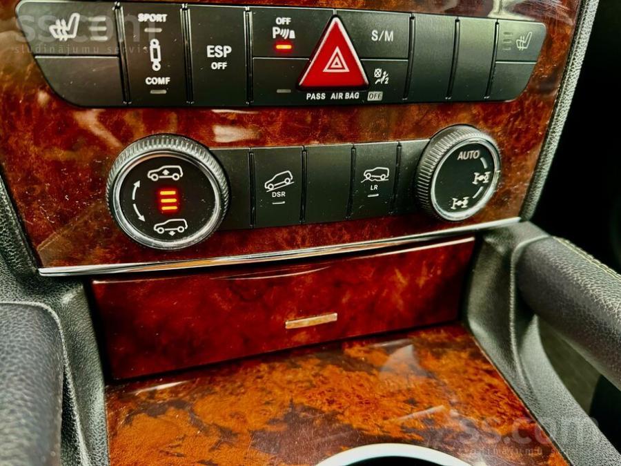 Melns Mercedes-Benz GL 320 2008 Jelgava, ar dzinēja tilpumu 3.00 L un nobraukumu 0 tūkst. km par 7950 €, foto 18 vietnē AUTOMOTO.COM.LV